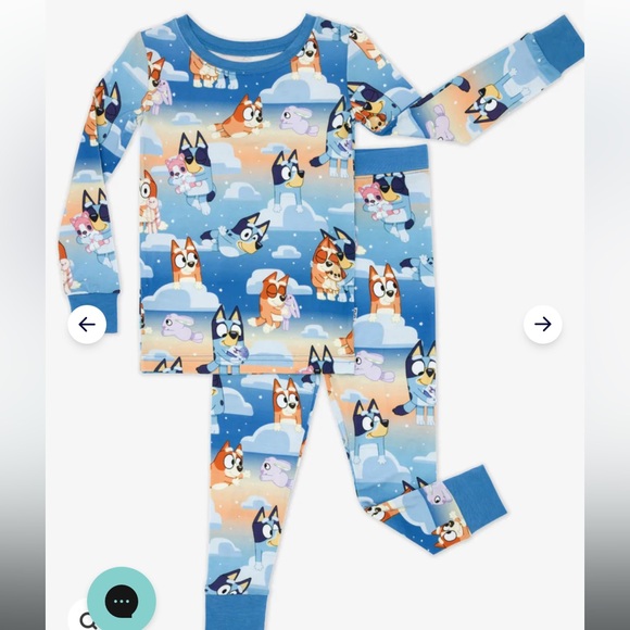 Little Sleepies | Pajamas | Little Sleepies Bluey Long Sleeve Pj Set ...